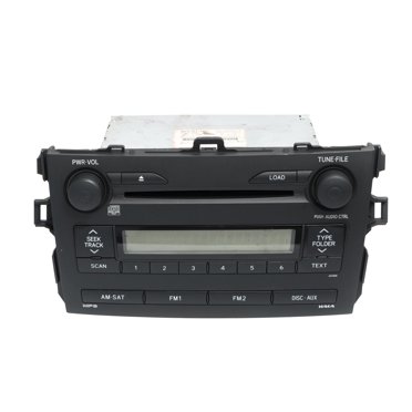 Restored 20072009 Toyota Camry AM FM Radio MP3 CD Player Face 11815 ...