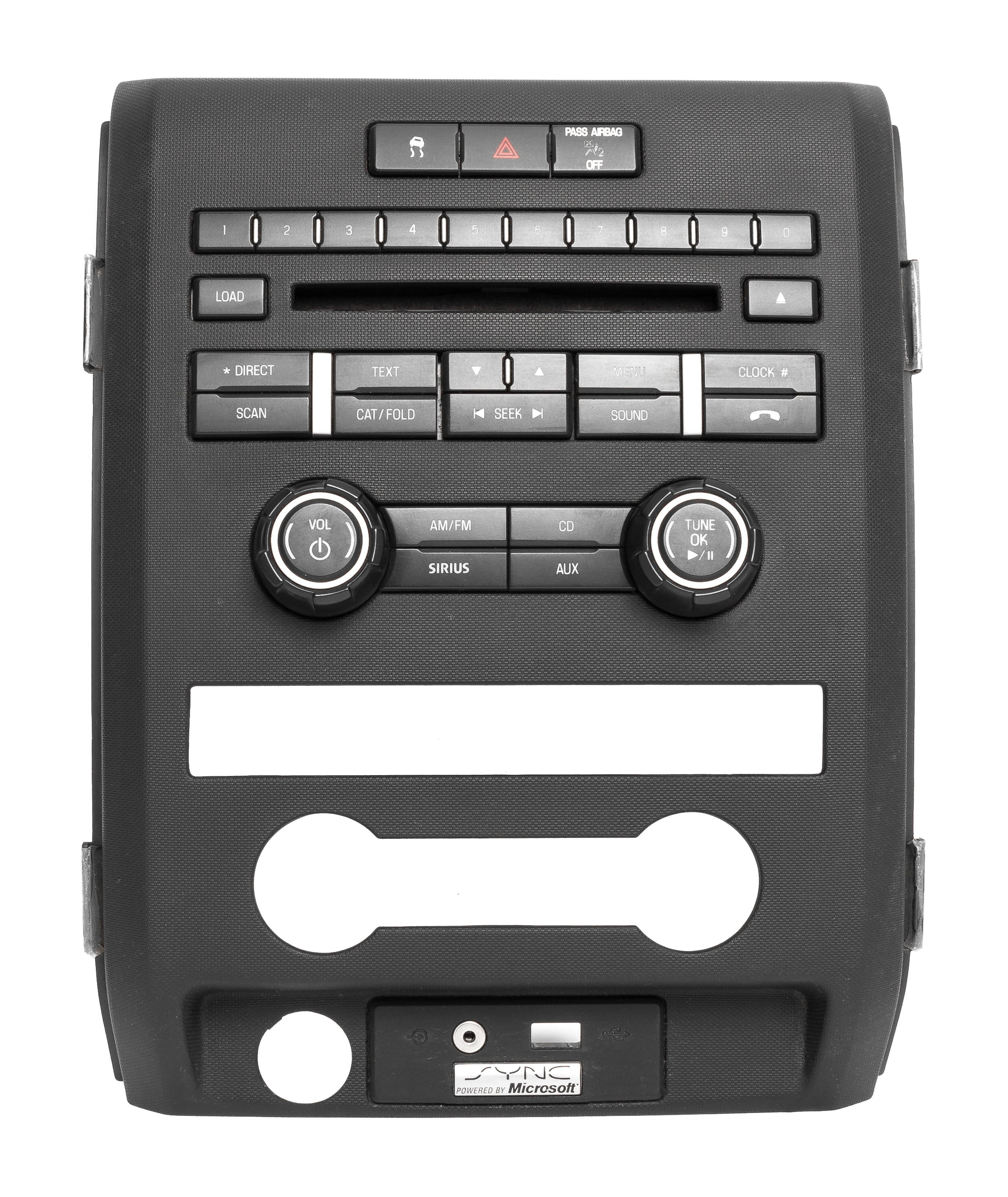 Restored 2010 Ford F-150 Raptor Bezel w Audio Controls & Auxiliary ...