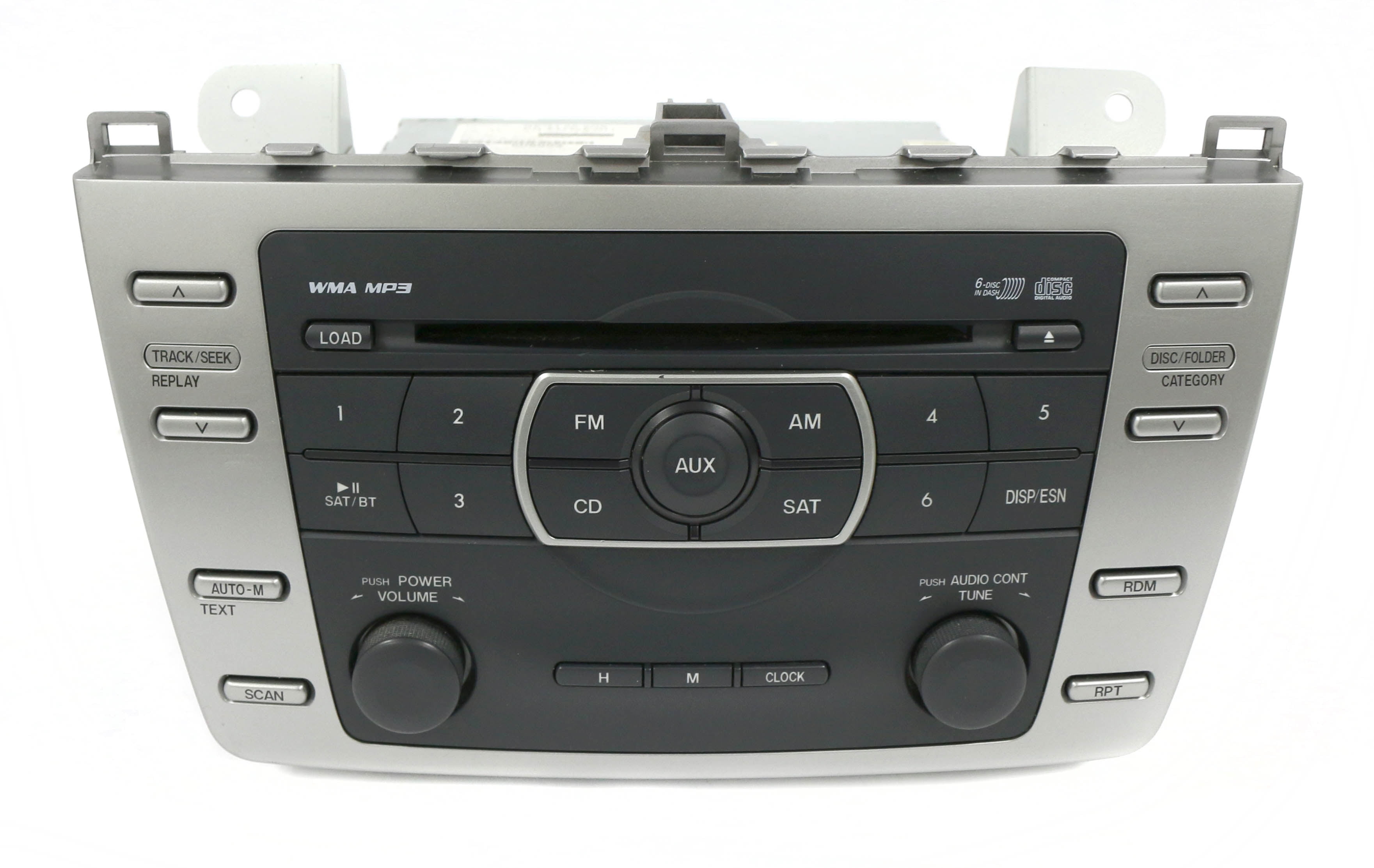 Restored 2011-2013 OEM Mazda 6 Receiver AM FM w 6 Disc CD Changer ...
