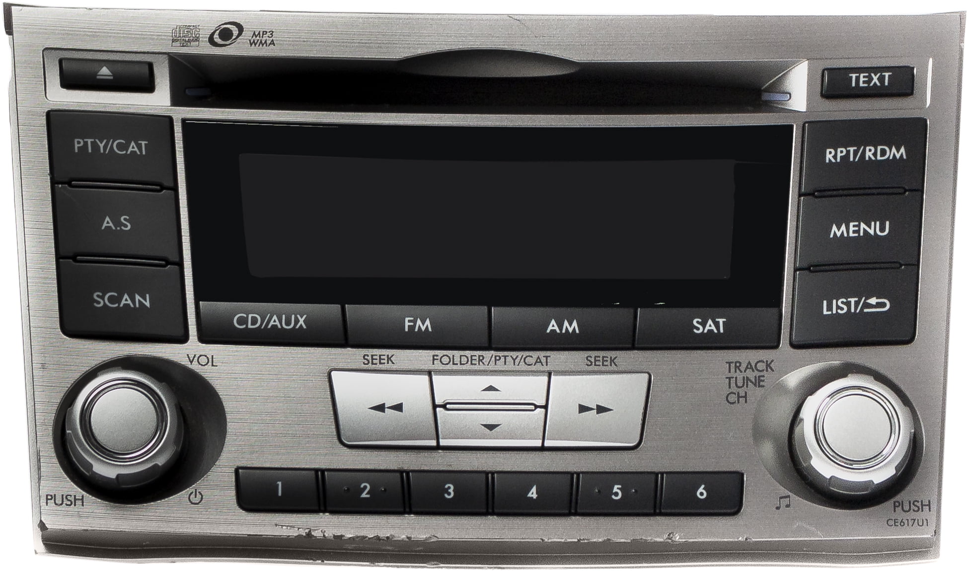 Restored 2012-14 Subaru Legacy AM FM Radio CD Player Part Number 86201 ...