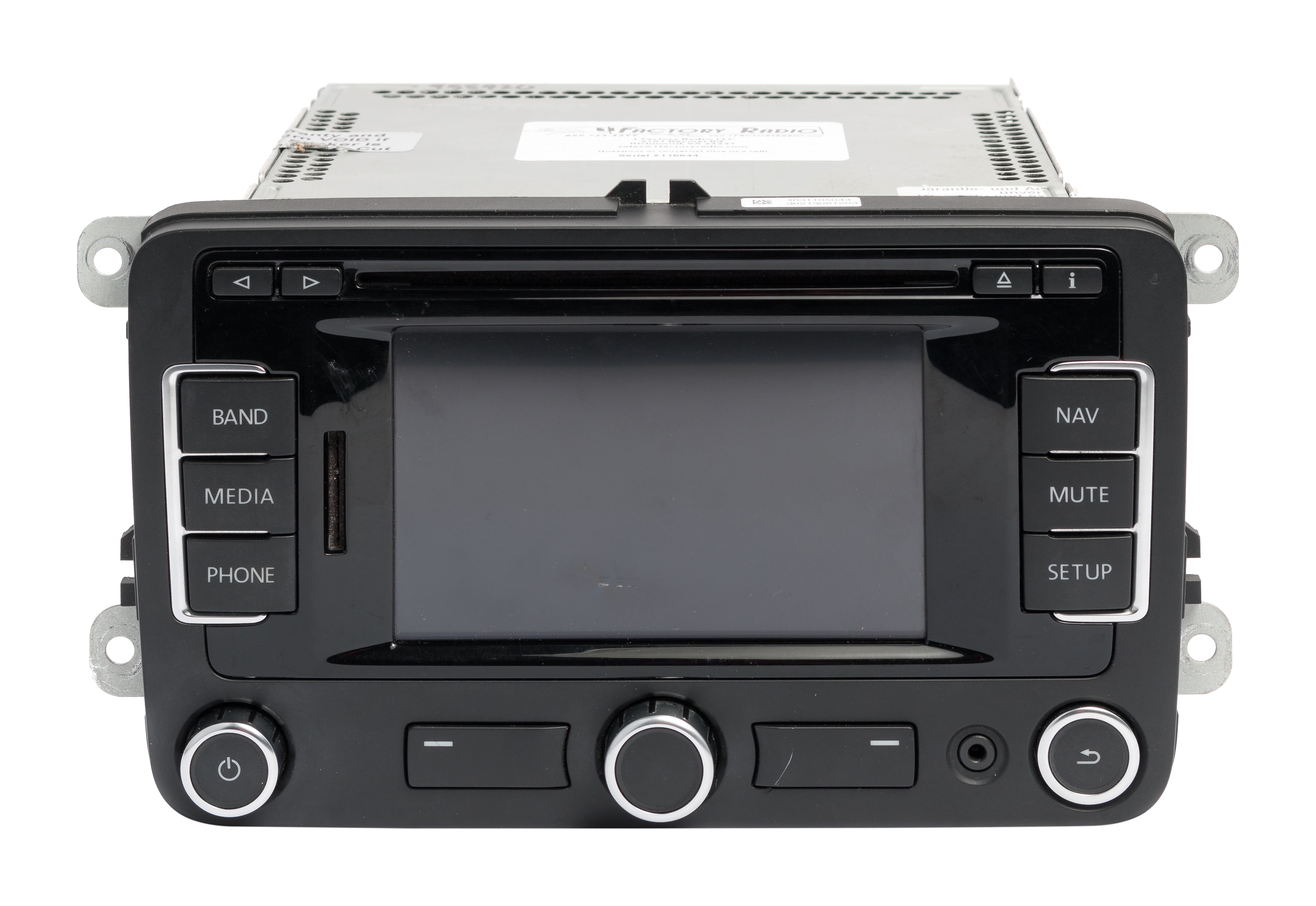 Restored 2012-17 Volkswagen Beetle Golf AM FM Radio Aux Navigation CD ...