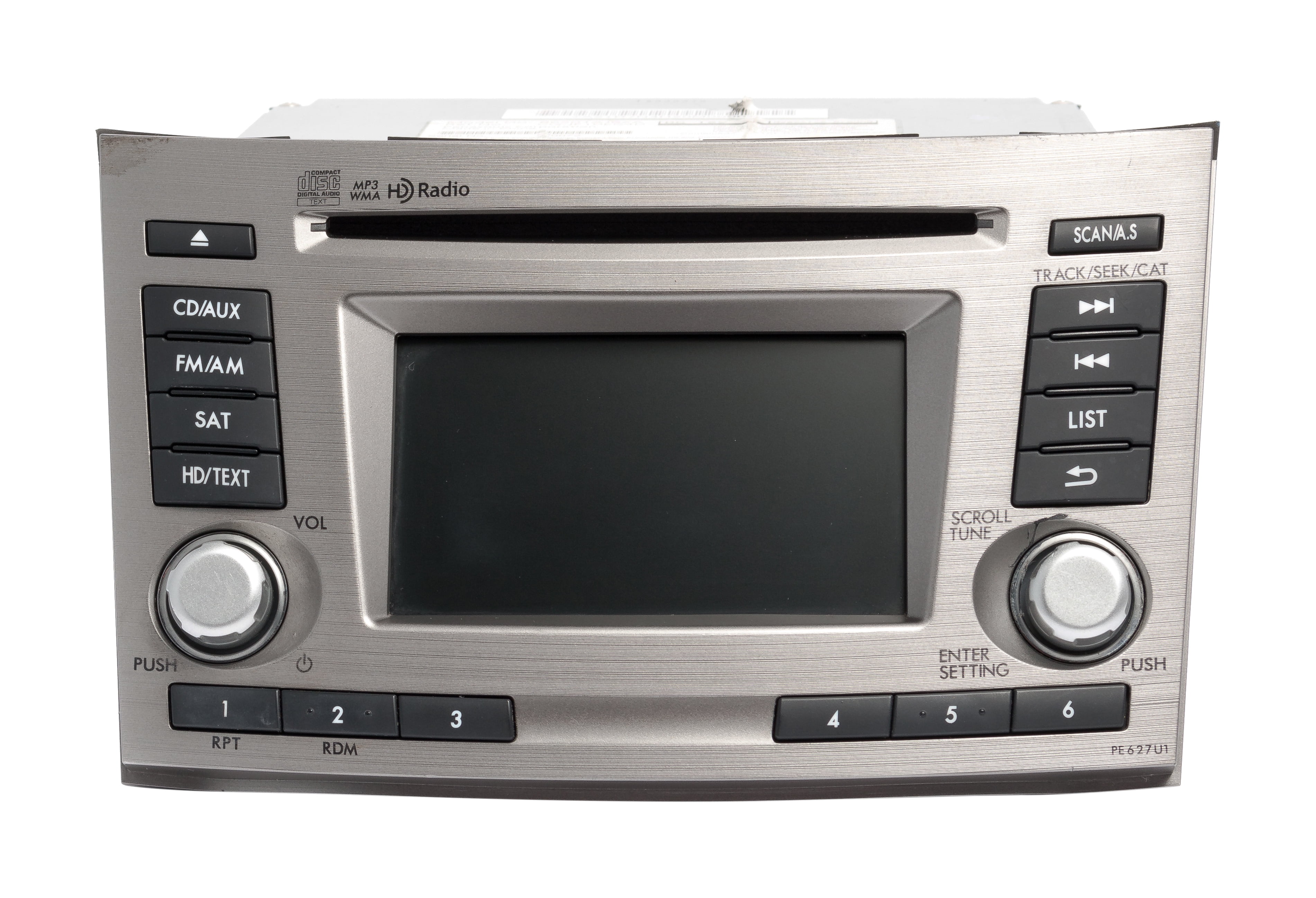 Restored 2012 Subaru Legacy AM FM Radio Single Disc CD MP3 Player 86201AJ62A PE627U1 ...