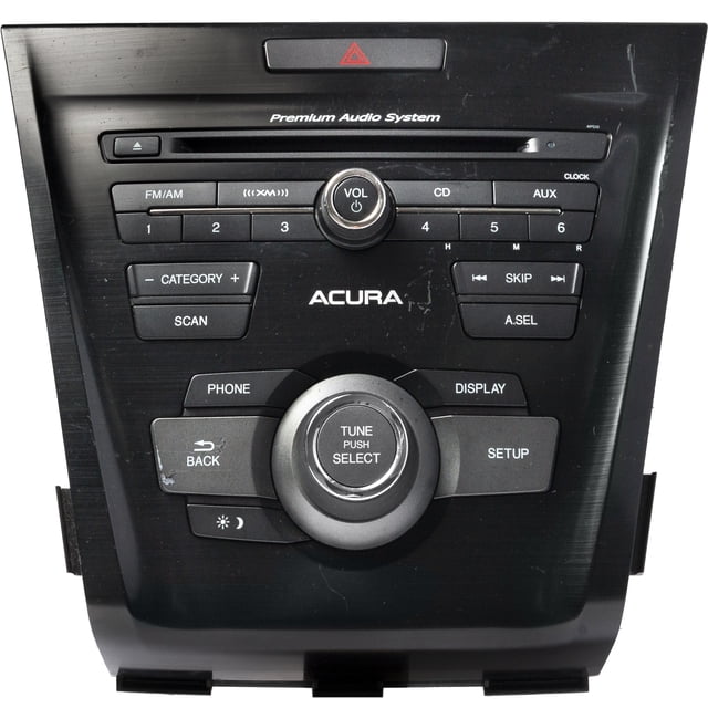 Restored 2013-15 Acura ILX AM FM Satellite Radio CD MP3 Player Part ID ...