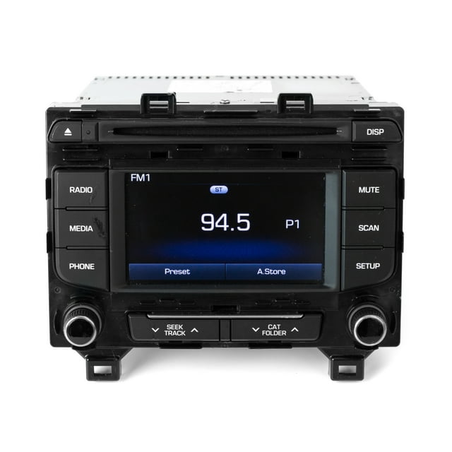Restored 2015-2016 Hyundai Sonata AM FM Radio mp3 CD Player 5 Inch Display 96180-C20004X ...