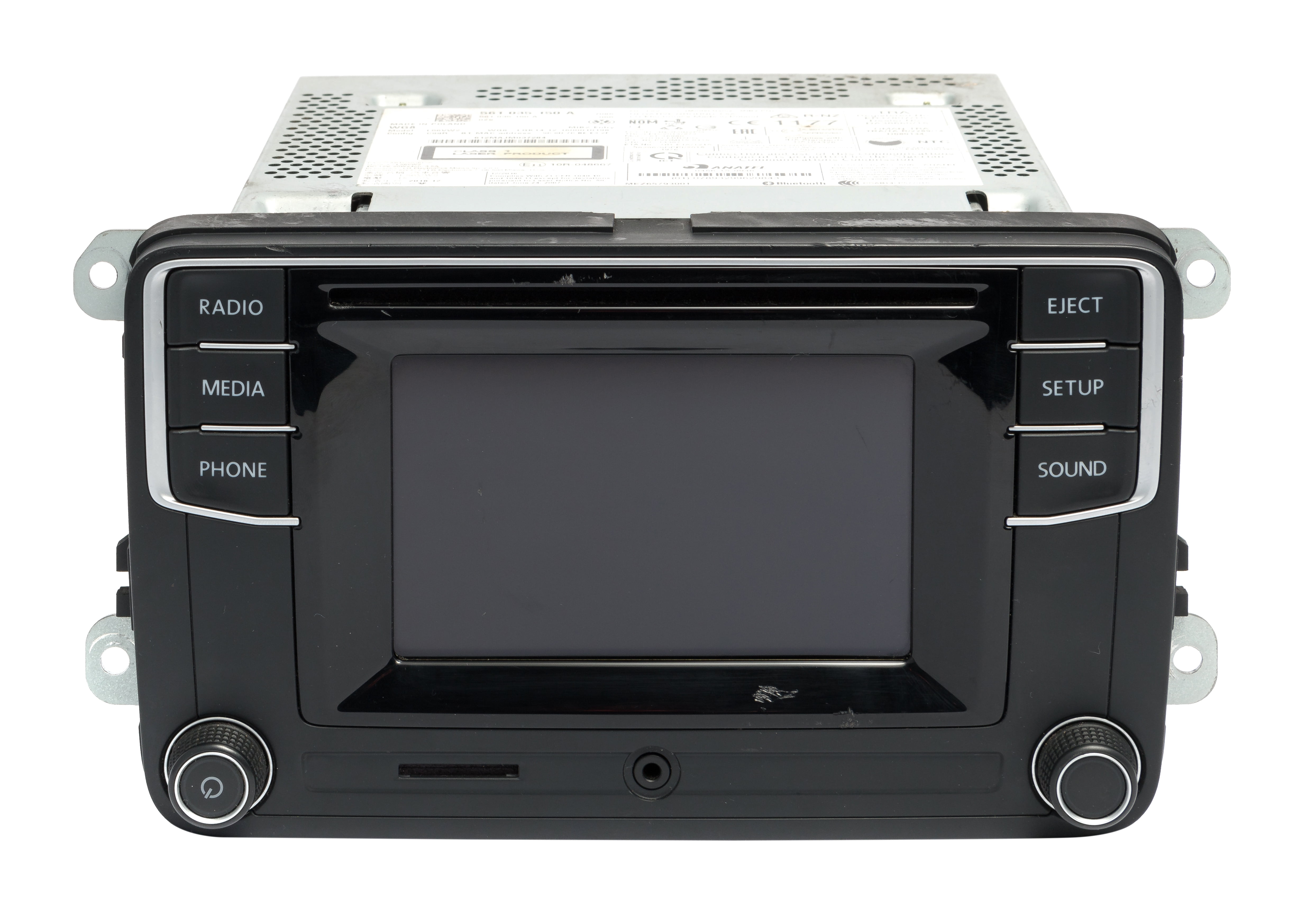 Restored 2017 Volkswagen Beetle Jetta AM FM Radio Aux Bluetooth CD ...