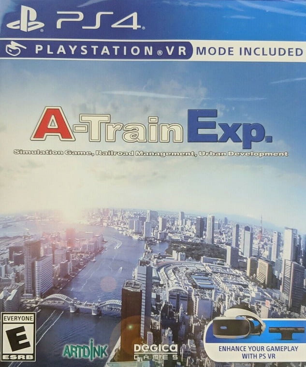 Restored A-Train Express (Sony Playstation 4, 2019) Simulation Game ...