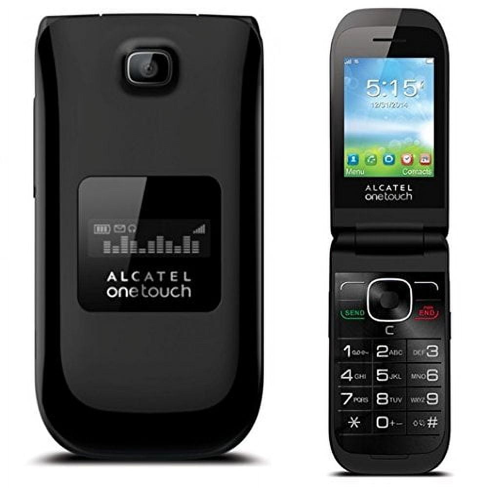 Restored ALCATEL A392A Unlocked Flip phone Black (Refurbished ...