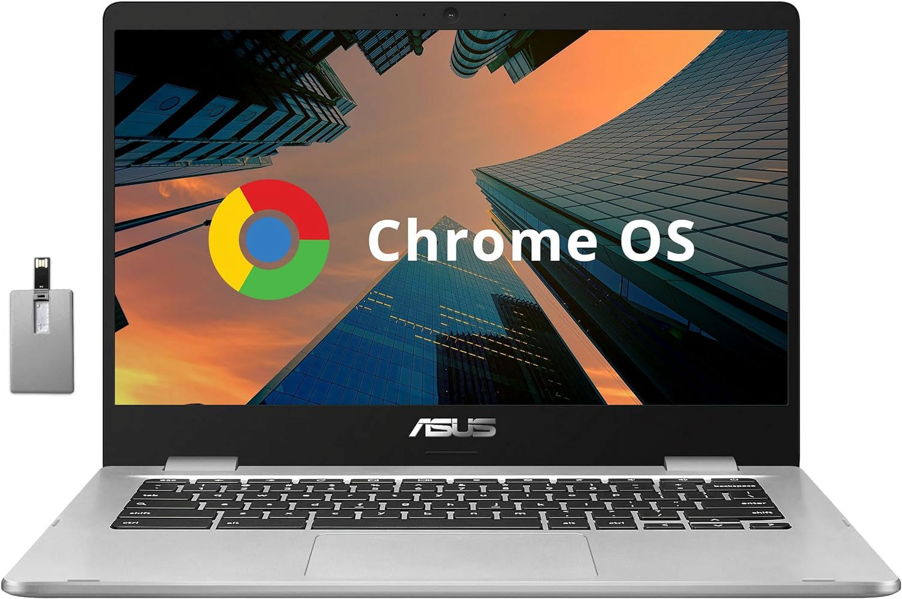 Restored ASUS Chromebook CX1400CNA Laptop, 14'' HD Display, Intel ...