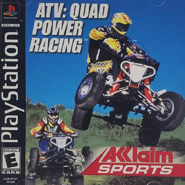 Restored ATV Quad Power Racing (Sony PlayStation 1, 2000) (Refurbished ...