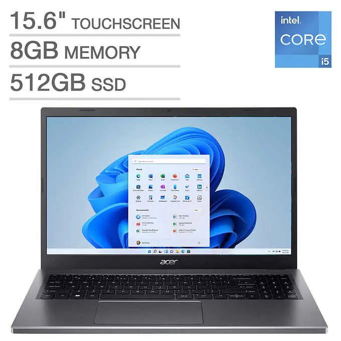 Restored Acer Aspire 5 15.6" Touchscreen Laptop - 13th Gen Intel Core ...