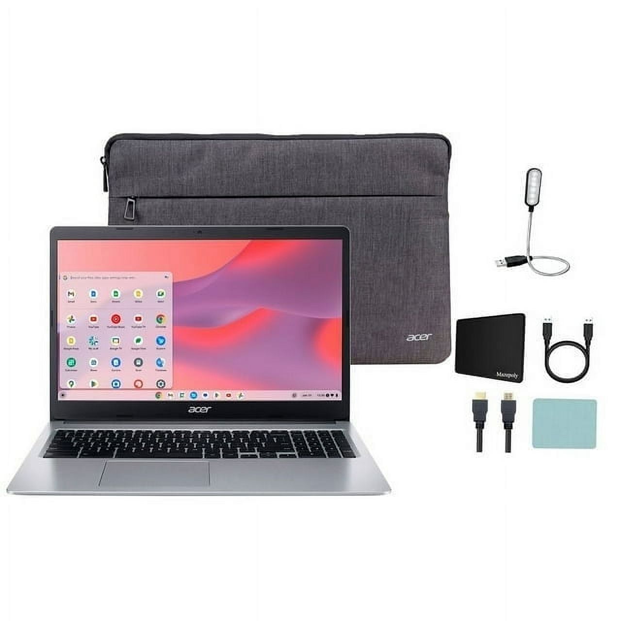 Restored Acer Chromebook 315 15.6" HD Display Laptop, Intel Celeron ...