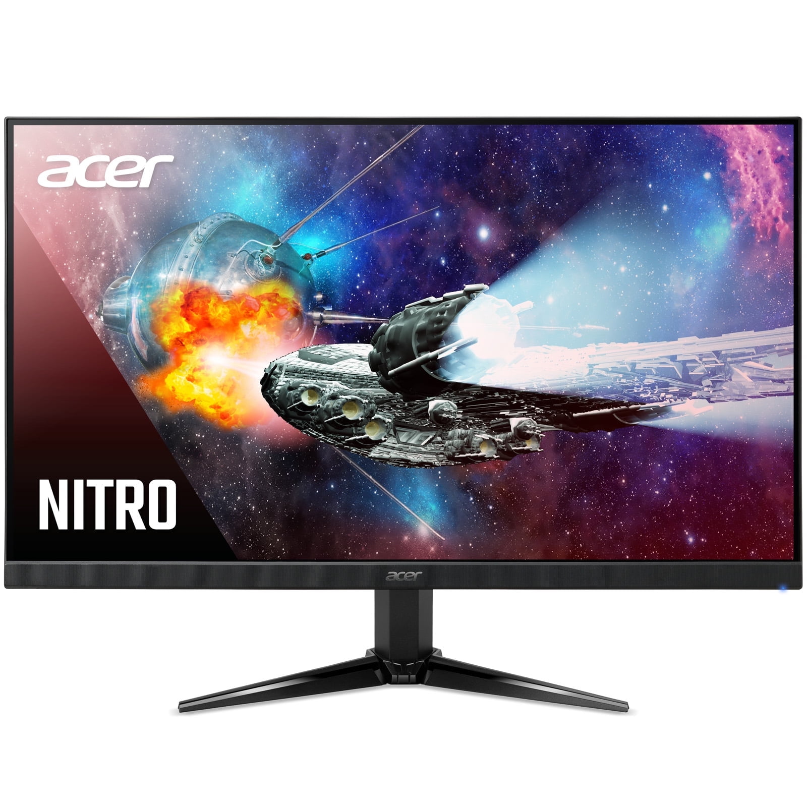 Restored Acer Nitro QG1 - 27" Monitor Full HD 1920x1080 VA 75Hz 16:9 ...