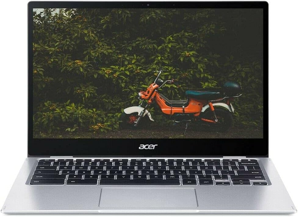 Restored Acer Spin 513 - 13.3" Touchscreen Chromebook Qualcomm 7c 2.1GHz 4GB RAM 64GB FLASH ...