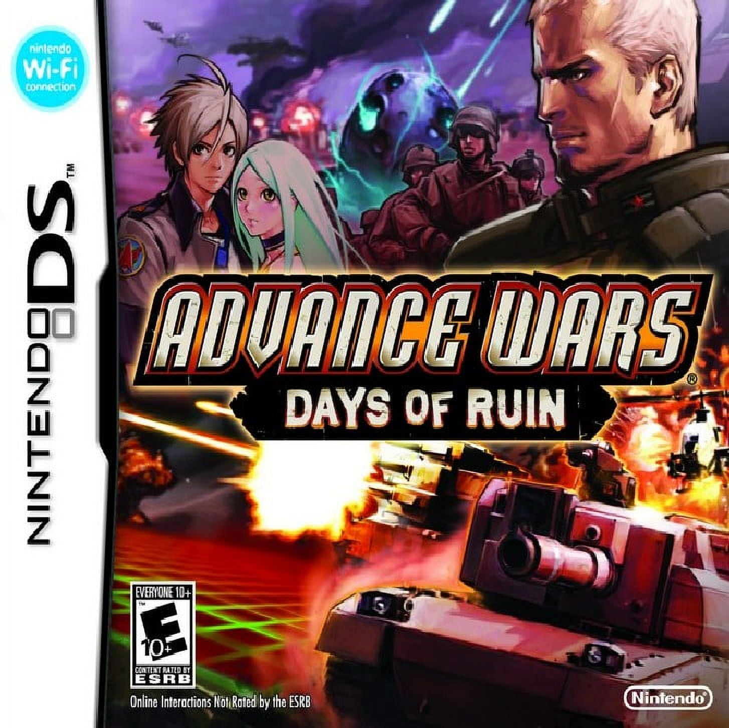 Restored Advance Wars: Days of Ruin (Nintendo DS, 2008) War Game ...