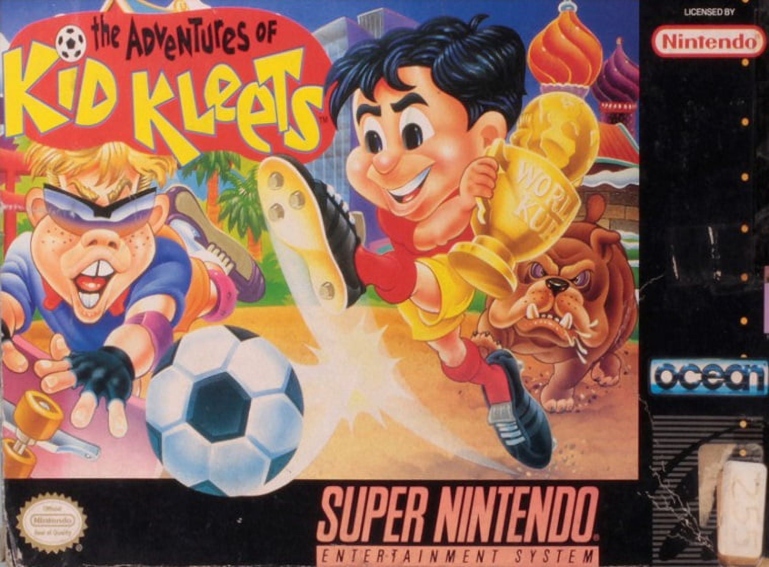 Restored Adventures of Kid Kleets (Super Nintendo, 1994) SNES Soccer ...