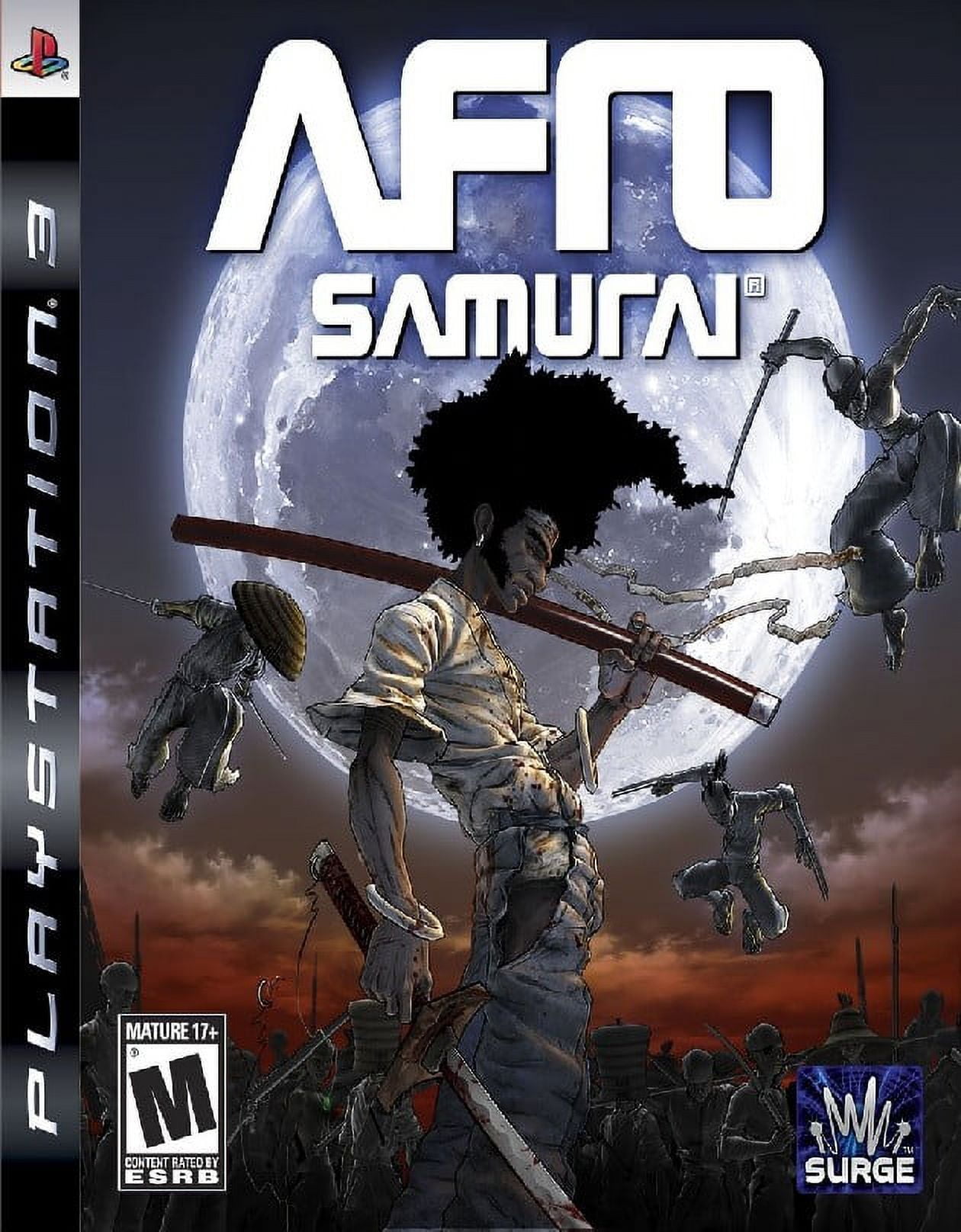 Restored Afro Samurai (Sony Playstation 3, 2009) Sword Fighting Game ...