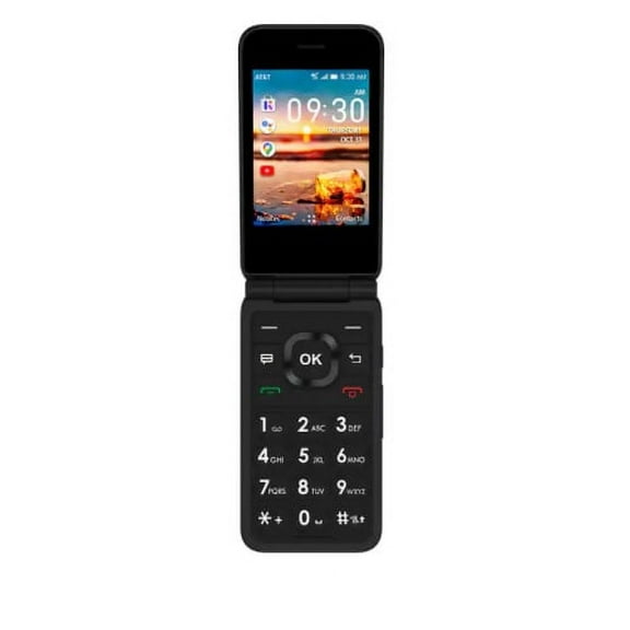 Alcatel AT&T Cingular Flip IV, 4G Feature Phone, 4 GB, 2 MP Camera ...