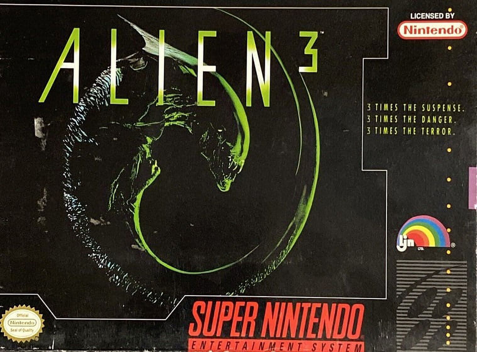 Restored Alien 3 (Super Nintendo, 1993) (Refurbished) - Walmart.com