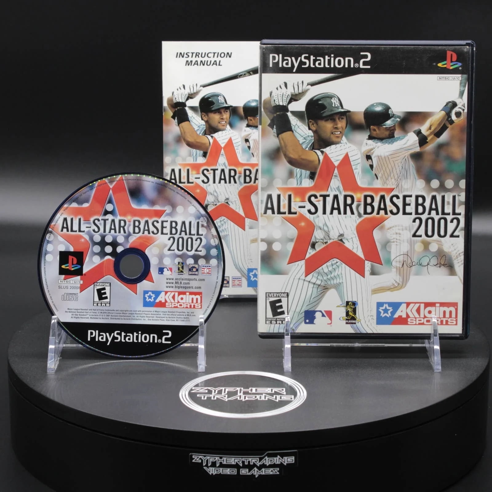 Restored All-Star Baseball 2002 Sony PlayStation 2 PS2 2001 ...