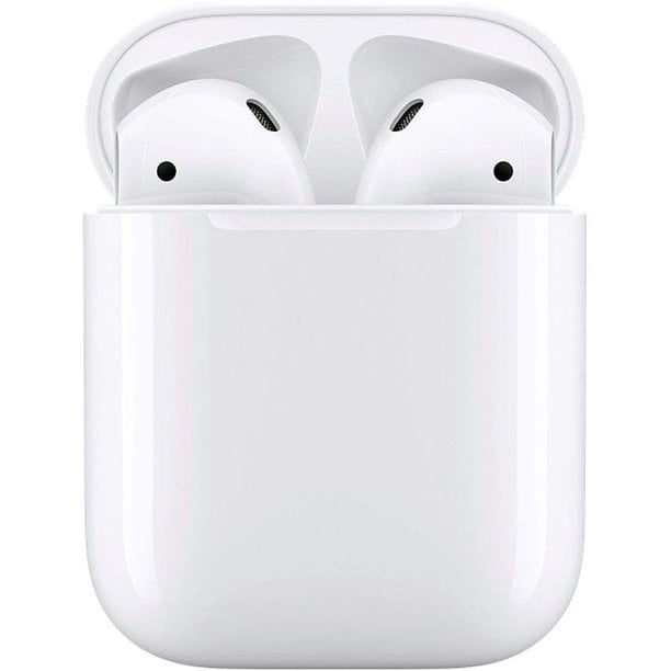 Restored Apple Earbuds True Wireless Headphones with Charging Case ...