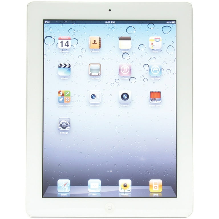 Ipad 2 White Front And Back