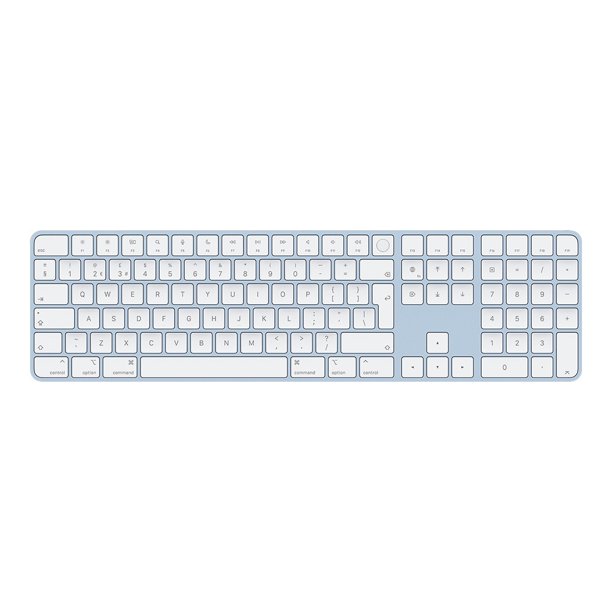 Restored Apple Magic Keyboard With Touch Id And Numeric Keypad (A2520 ...
