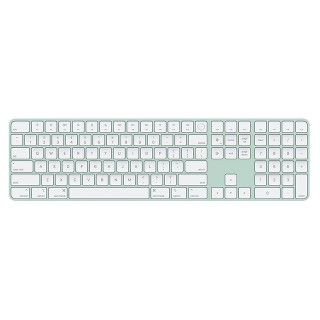 Restored Apple Magic Keyboard With Touch Id And Numeric Keypad (A2520 ...