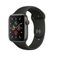 Restored Apple Watch Gen 5 Series 5 Cell 44mm Space Gray Aluminum ...