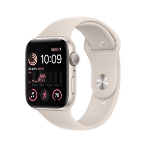 New Apple Watch Series 7 GPS + Cellular, 45mm Starlight Aluminum Case ...