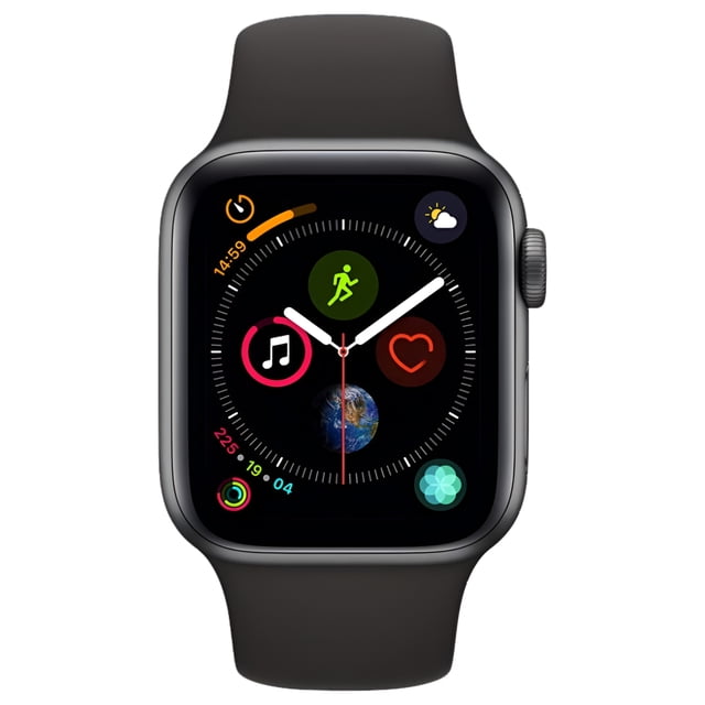 Restored Apple Watch Series 4 (GPS + Cellular) 40mm Smartwatch ...