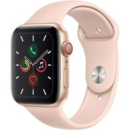 Apple Watch SE 40mm GPS, Gold Aluminum Case, Pink Sport Band ...