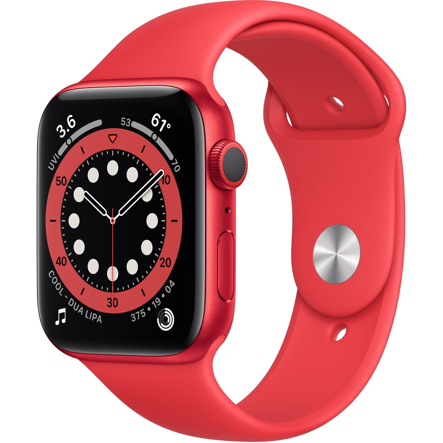 Restored Apple Watch Series 6 40mm WiFi Only Red Smart Watch ...