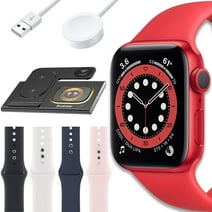 Apple Watch Series 6 44mm GPS Red - A Grade - Walmart.com
