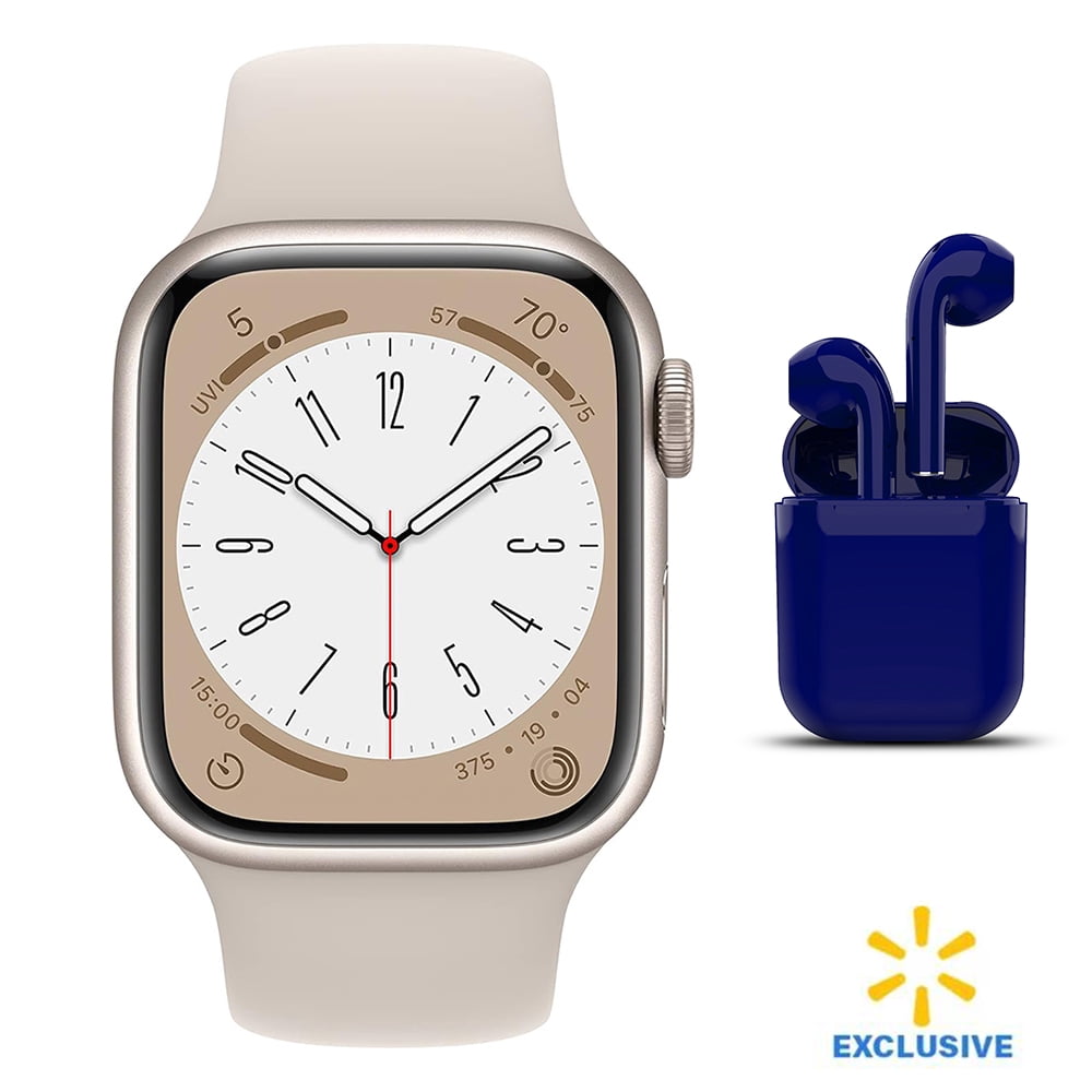 Restored | Apple Watch Series 8 | 41mm | Starlight | GPS | Bundle: USA ...