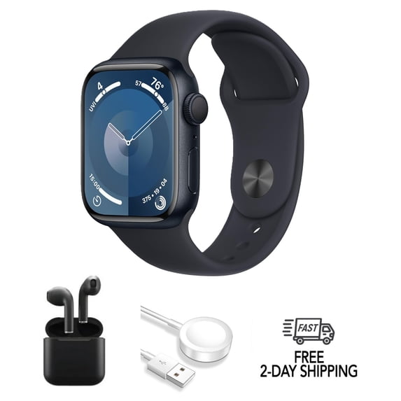 Restored Apple, A2978, Series 9, Smart Watch, Aluminum (GPS Only ...