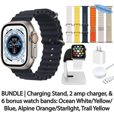 Restored Apple Watch Ultra [GPS + Cellular 49mm] Smart Watch w/Rugged ...