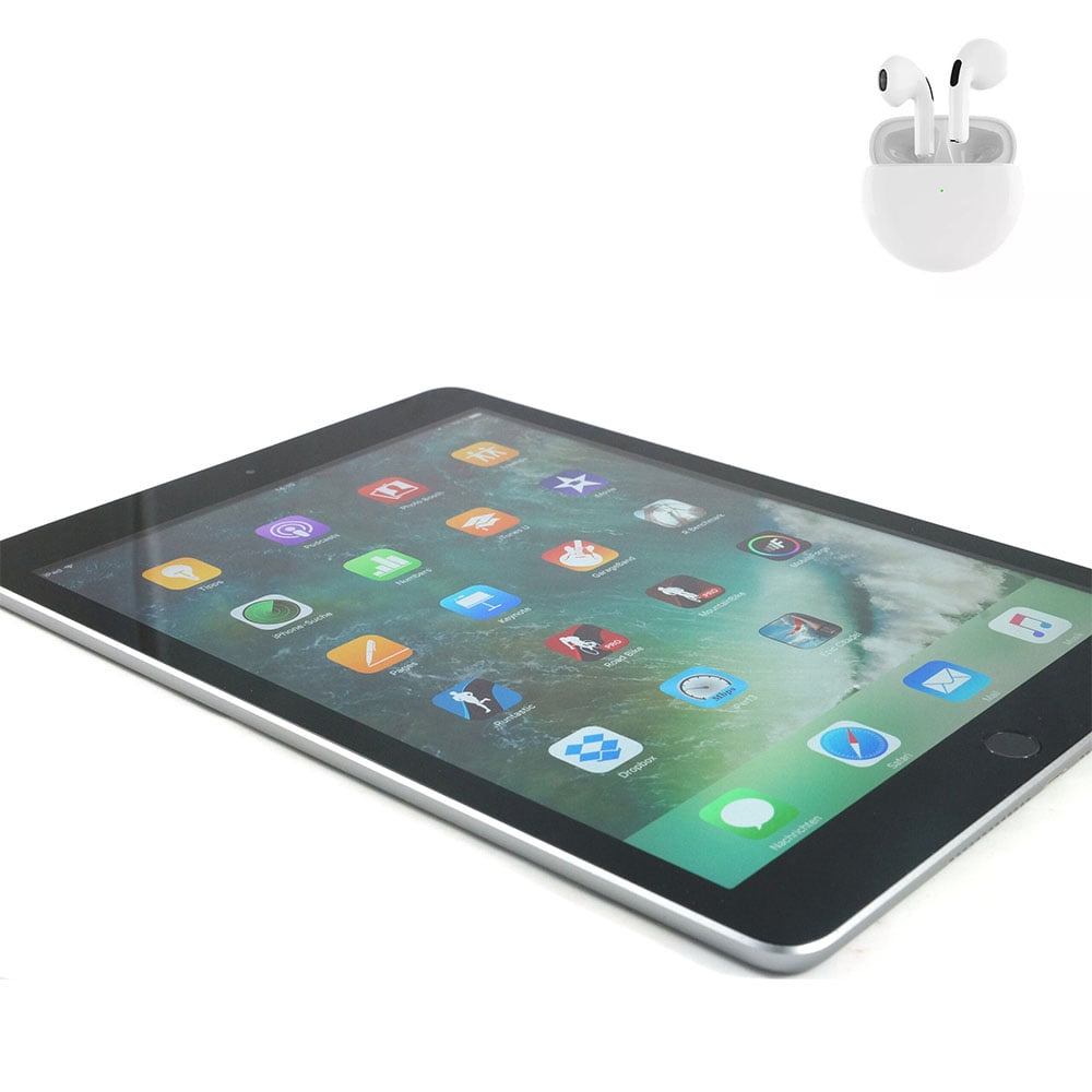 Restored Apple iPad 5 Space Gray 9.7" Touchscreen Display A9 Processor 128GB Storage Wi-Fi and ...