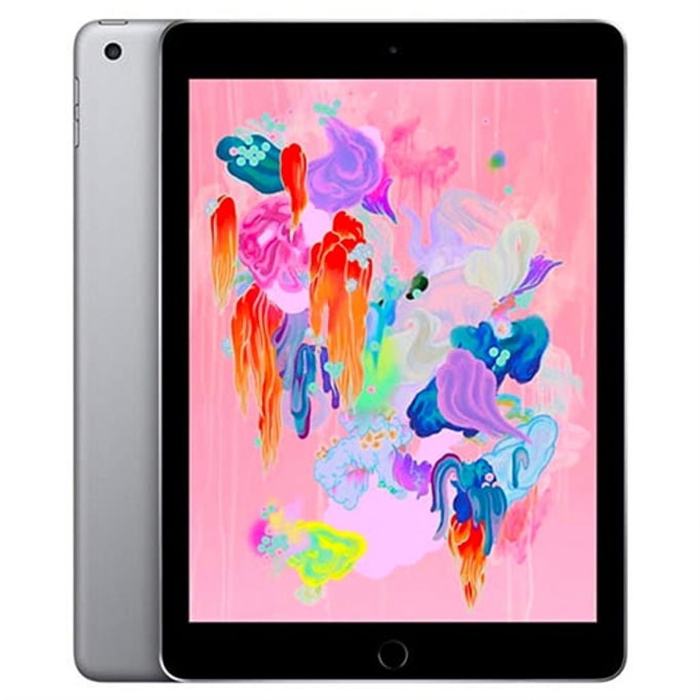 Restored Apple iPad 6 MR7C2LL/A 9.7" Tablet 128GB WiFi + 4G LTE GSM ...
