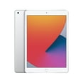 Restored Apple iPad 8 10.2"" Tablet, 2020, 32GB, Wi-Fi only, Silver ...