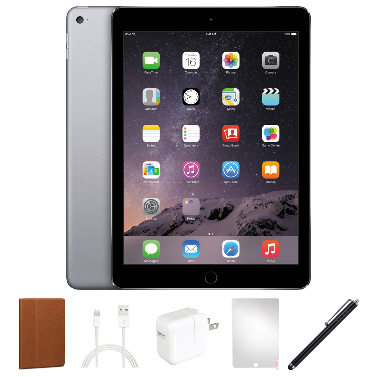 Restored Apple iPad Air 2 MGLW2LL/A 9.7-Inch 64GB (Space Gray ...