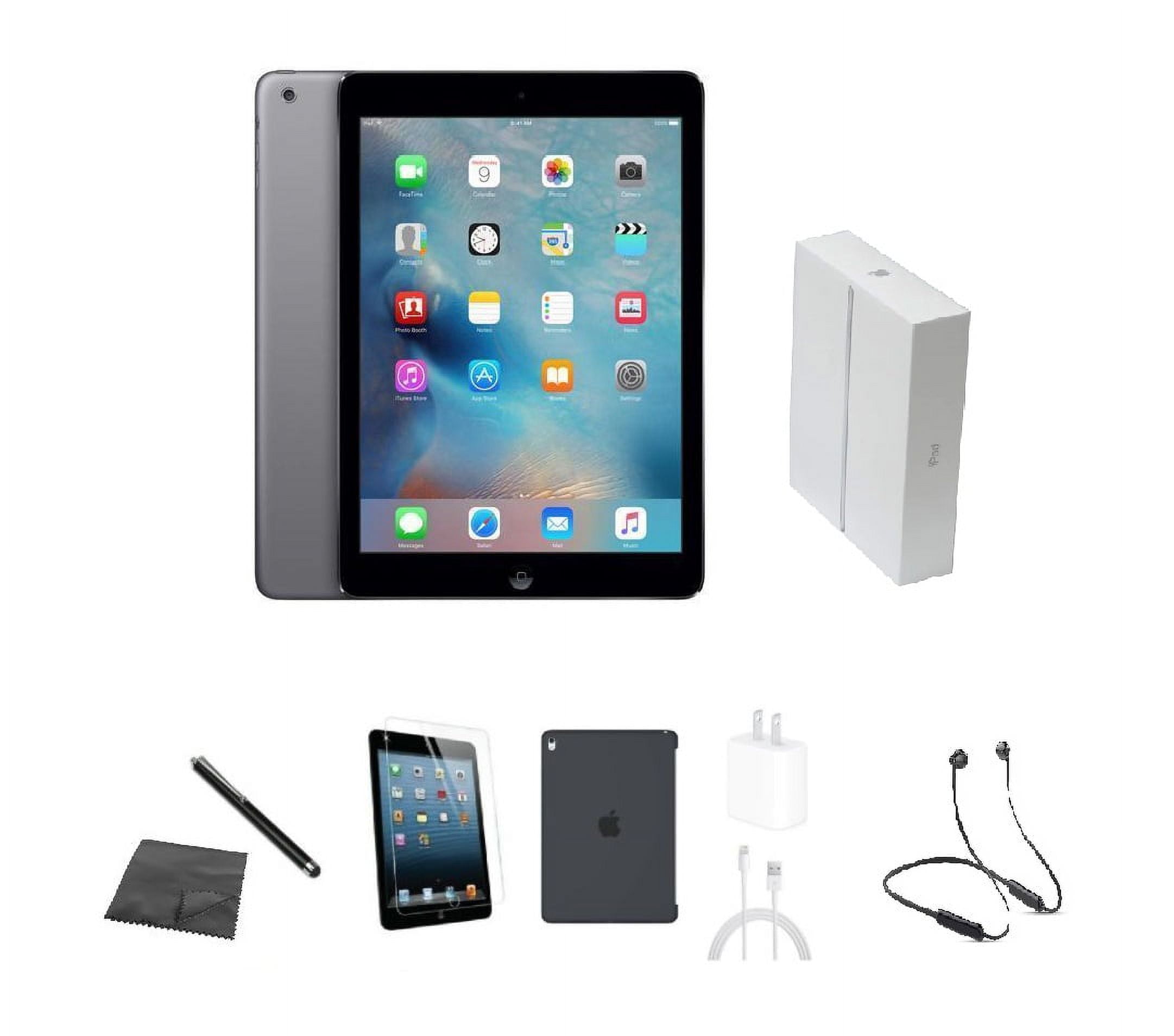 Restored Apple iPad Air A1474 (WiFi) 32GB Space Gray Bundle w/ Case ...