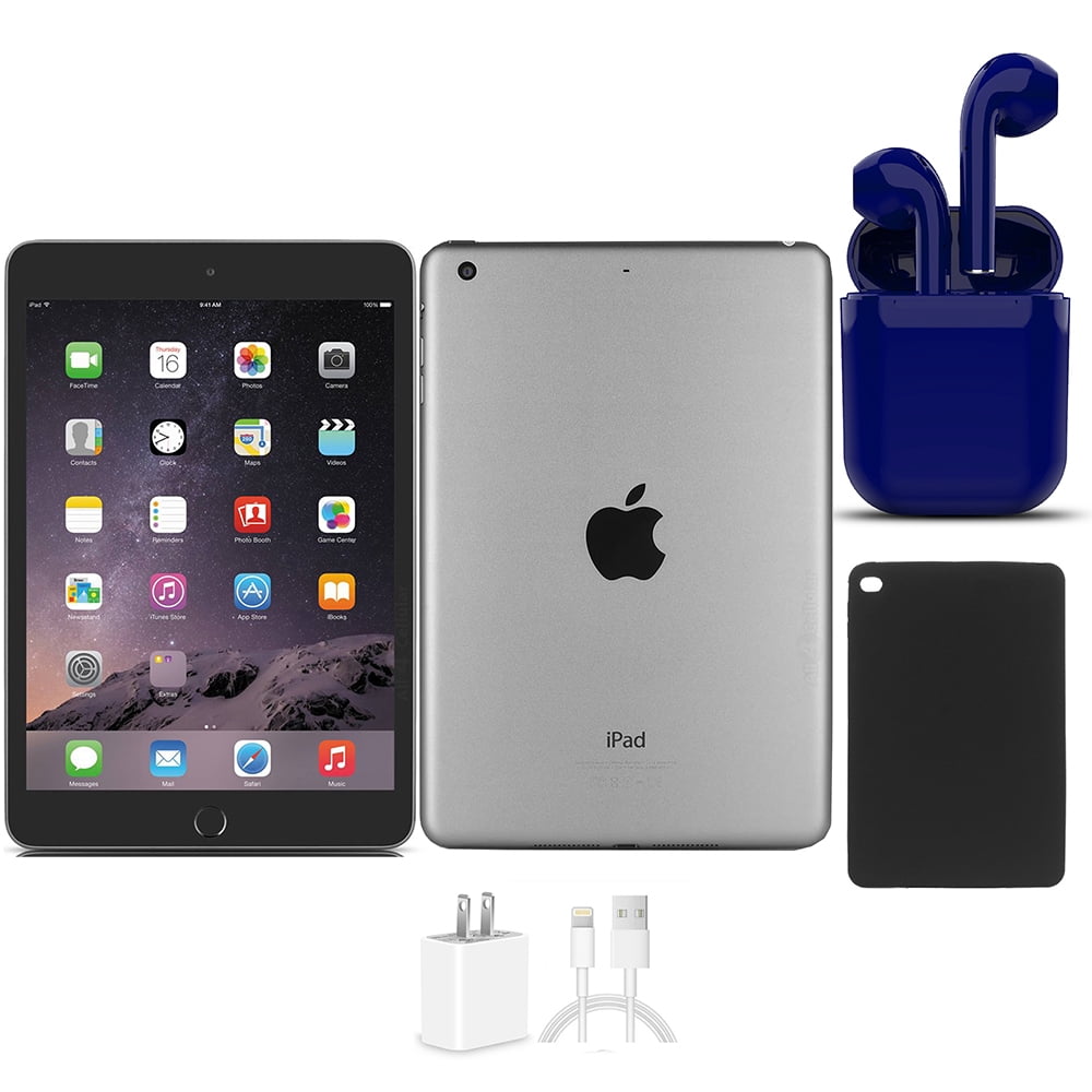 Restored Apple iPad Mini 4 64GB Unlocked Space Gray 7.9-inch Bundle ...