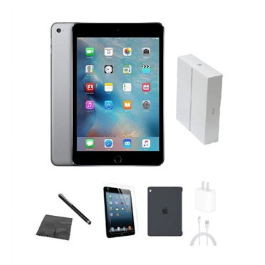 Restored Apple iPad Mini 4 A1550 (WiFi + Cellular Unlocked) 32GB Silver ...