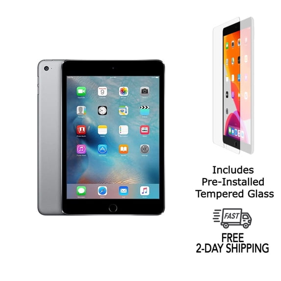 Restored Apple iPad Mini 4 A1550 (Wi-Fi + Cellular Unlocked) 128GB ...