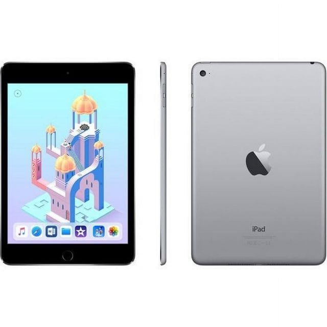 Restored Apple iPad mini 4 128GB WiFi Space Gray (Refurbished ...