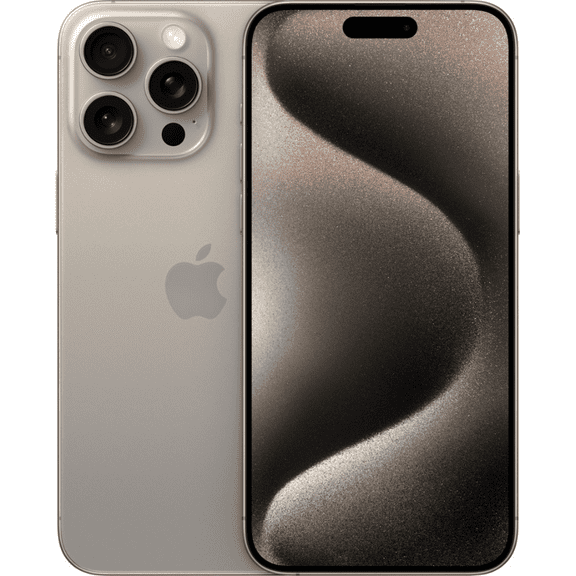 Apple iPhone 16 Pro Max, Unlocked, 256GB, Natural Titanium, Refurbished ...