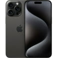 Restored Apple iPhone 15 Pro Max - T-Mobile - 256 GB Black Titanium (Refurbished) - Walmart.com