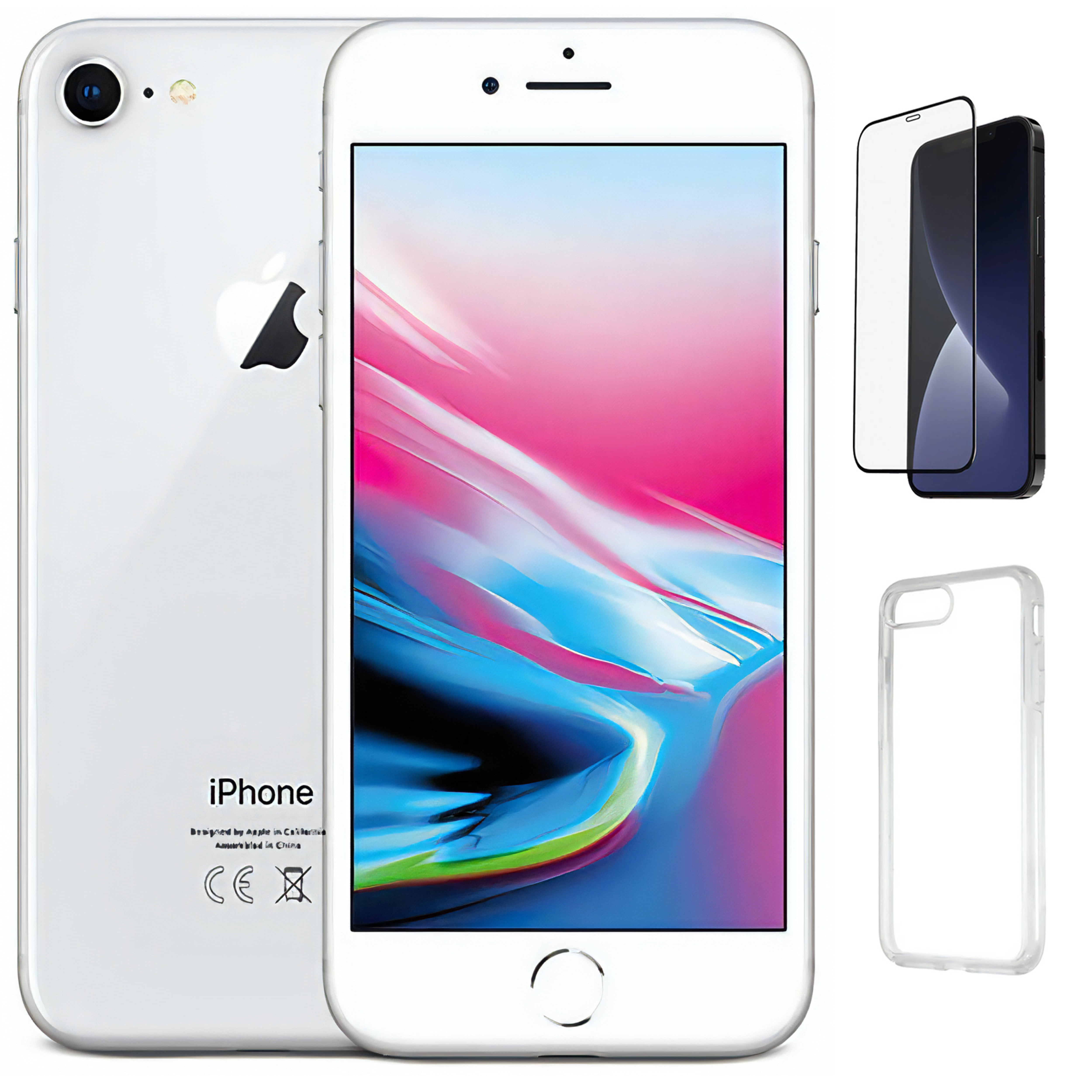 Apple iPhone 8 Wi-Fi 5, 64GB (Unlocked) with Accessories Included ...