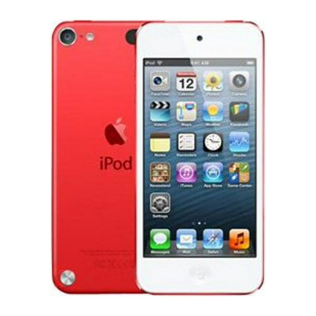 Restored Apple iPod touch 64GB (5th Gen) Red (Refurbished) - Walmart.com