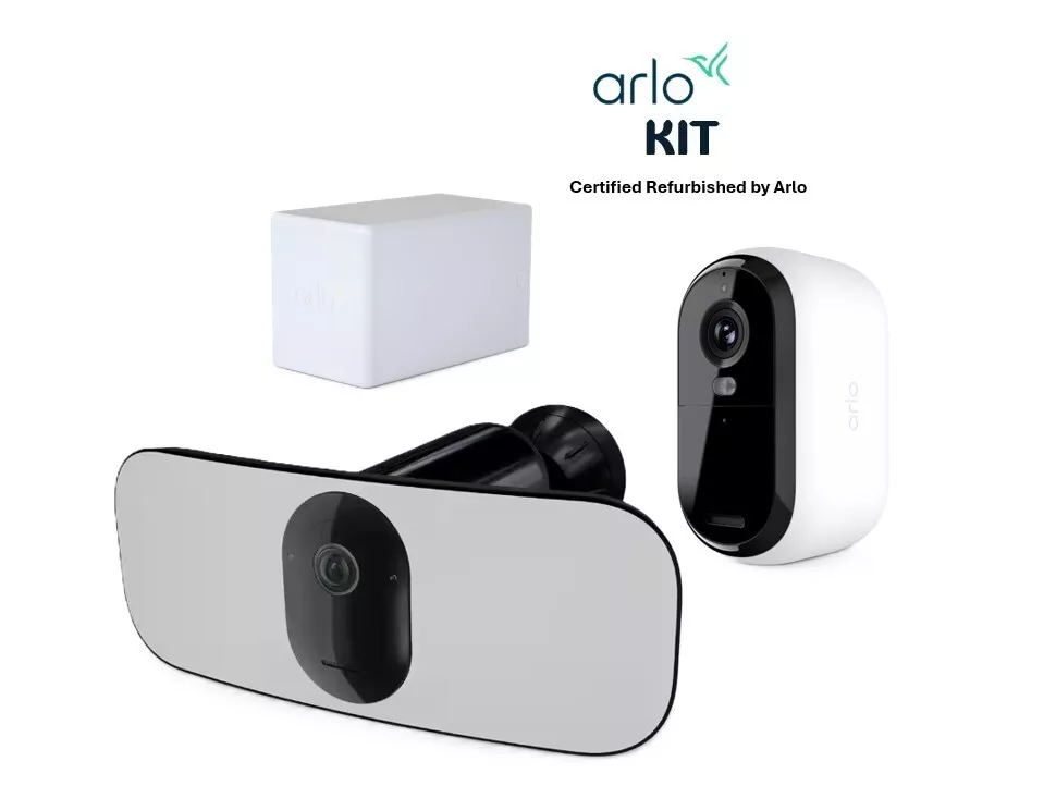 Restored Arlo Essentials KIT - HD 2nd Gen Camera, XL Battery, Pro 3 ...